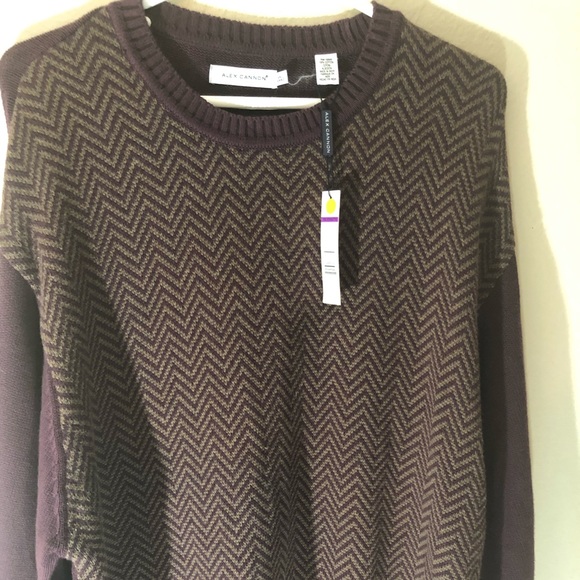 Alex Cannon | Sweaters | Alex Cannon Maroon Sweater Sz Xxl | Poshmark